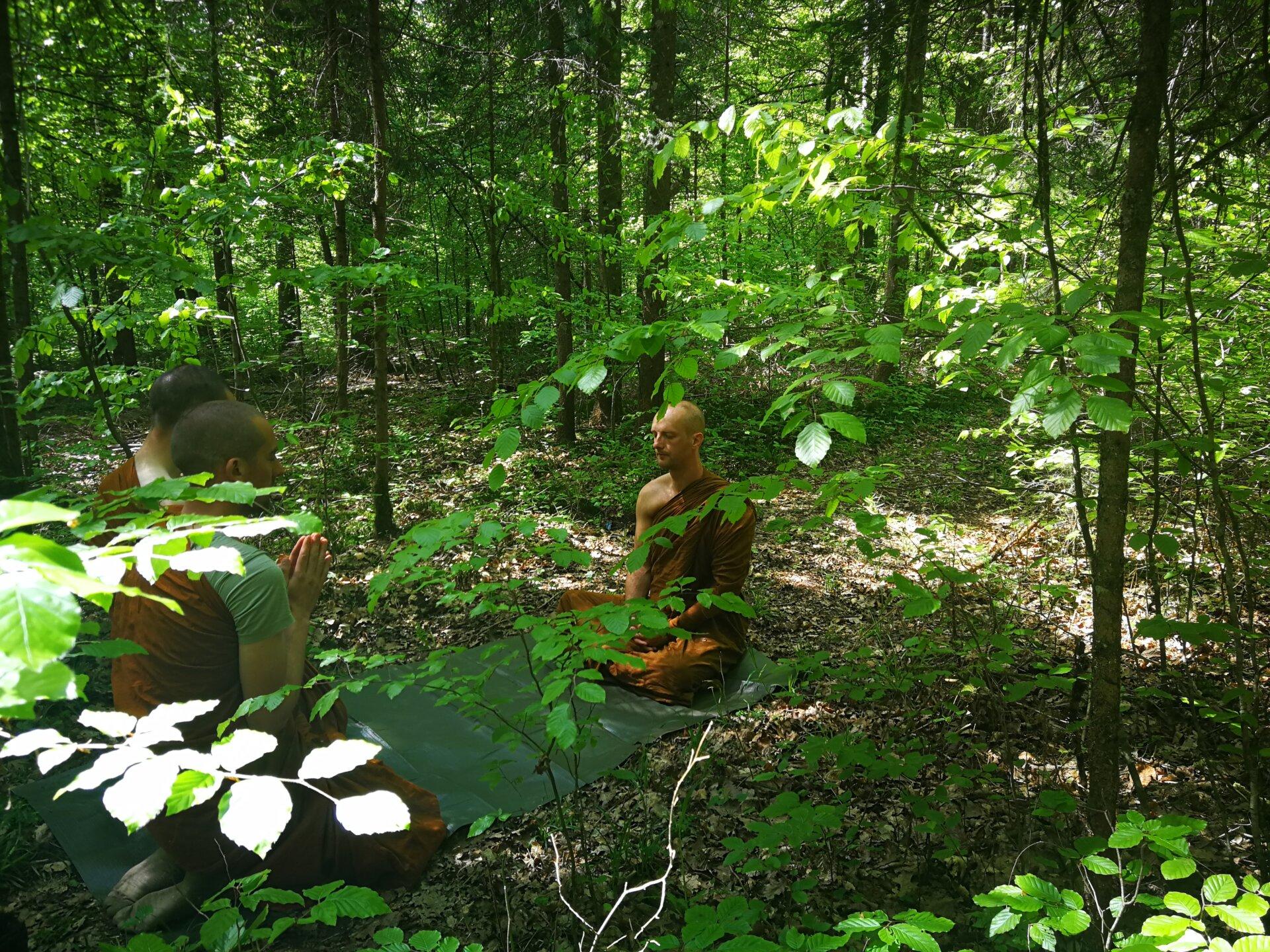 Visiting Monks - Samanadipa Forest Buddhist Monastery